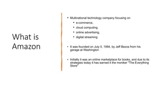 How does MIS at Amazon work - explained in detail | PPTX