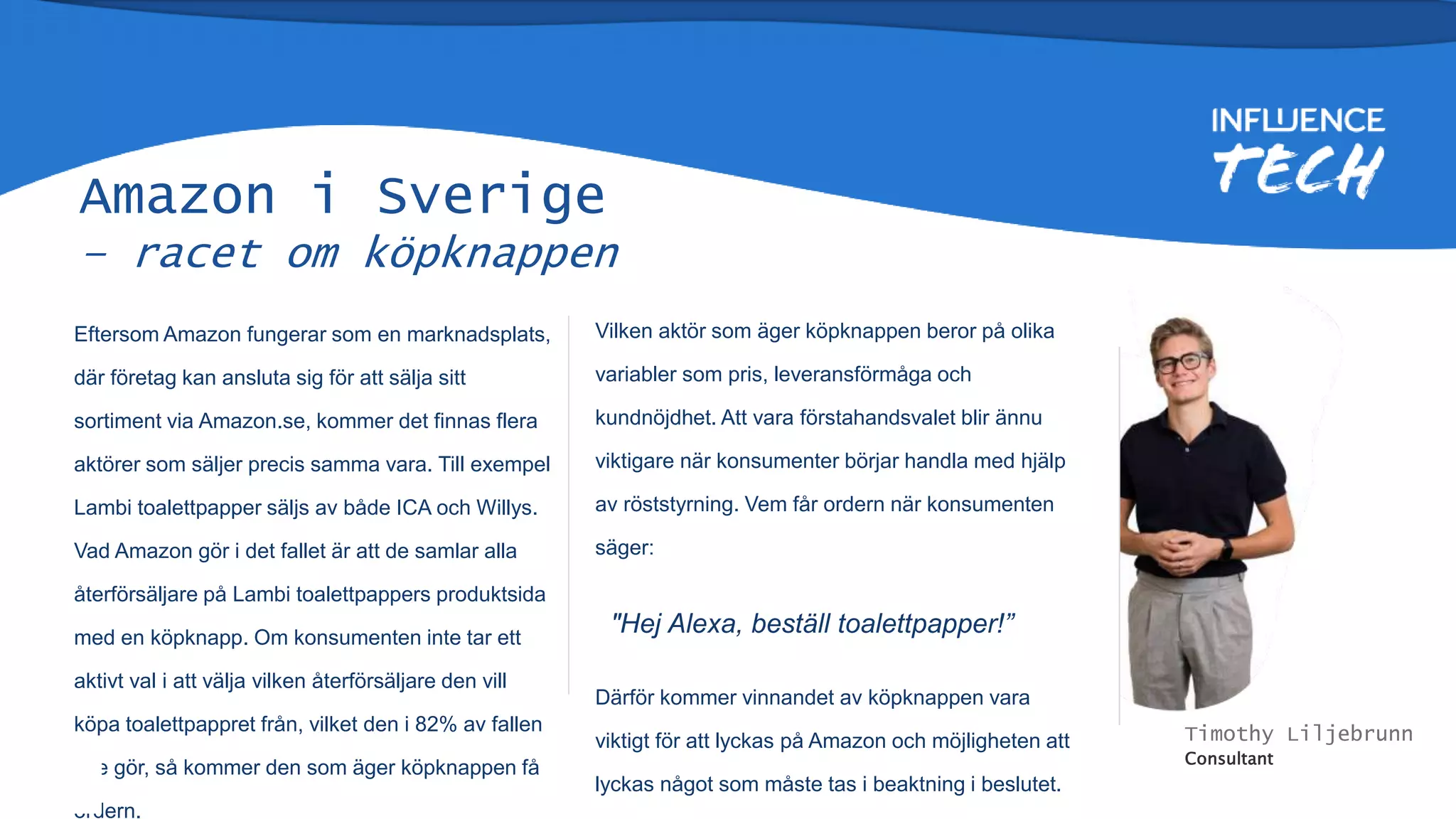 Amazon i Sverige - racet om köpknappen | PPTX