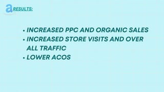 Amazon PPC Case Study | PPTX | Marketing and Advertising | Business
