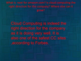 Case Study On Amazon | PPTX