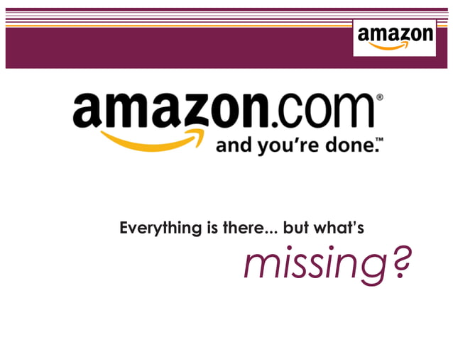 Amazon presentation | PDF