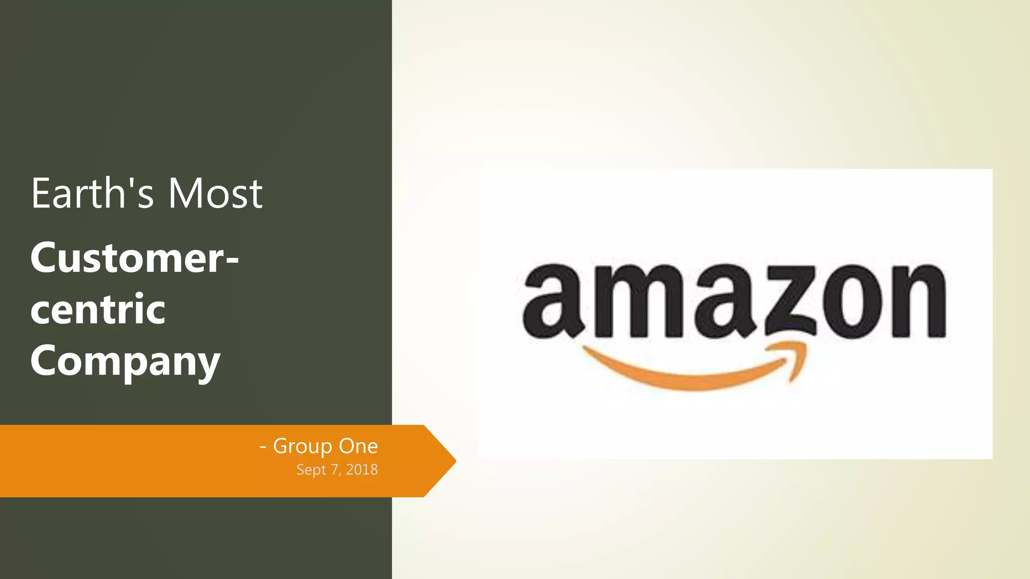Amazon Workflow and Business Models | PPT