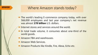 Amazon Workflow and Business Models | PPT