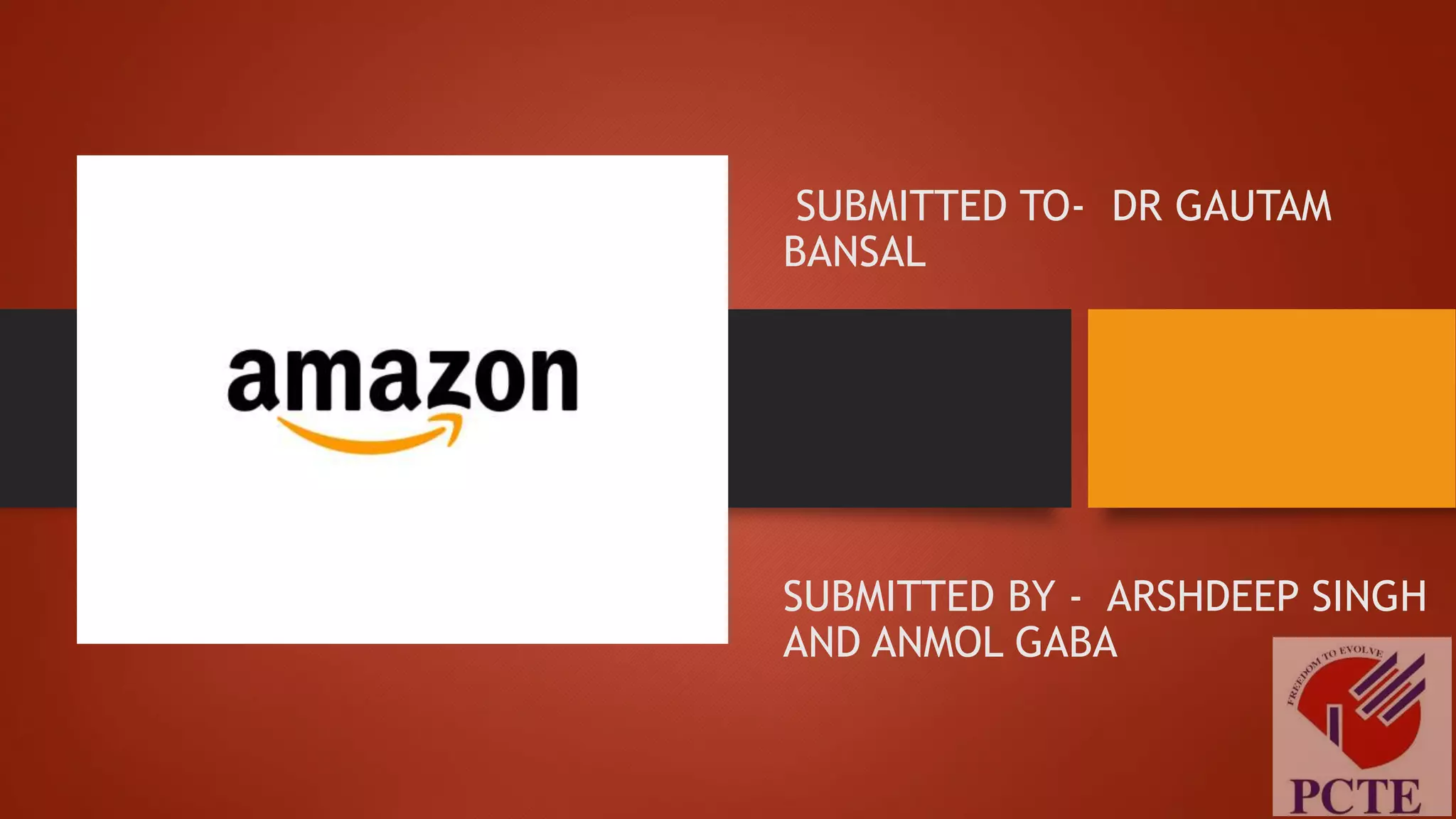 Amazon presentation | PPT