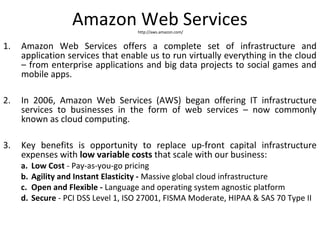 Amazon product stack and infrastructure | PPT