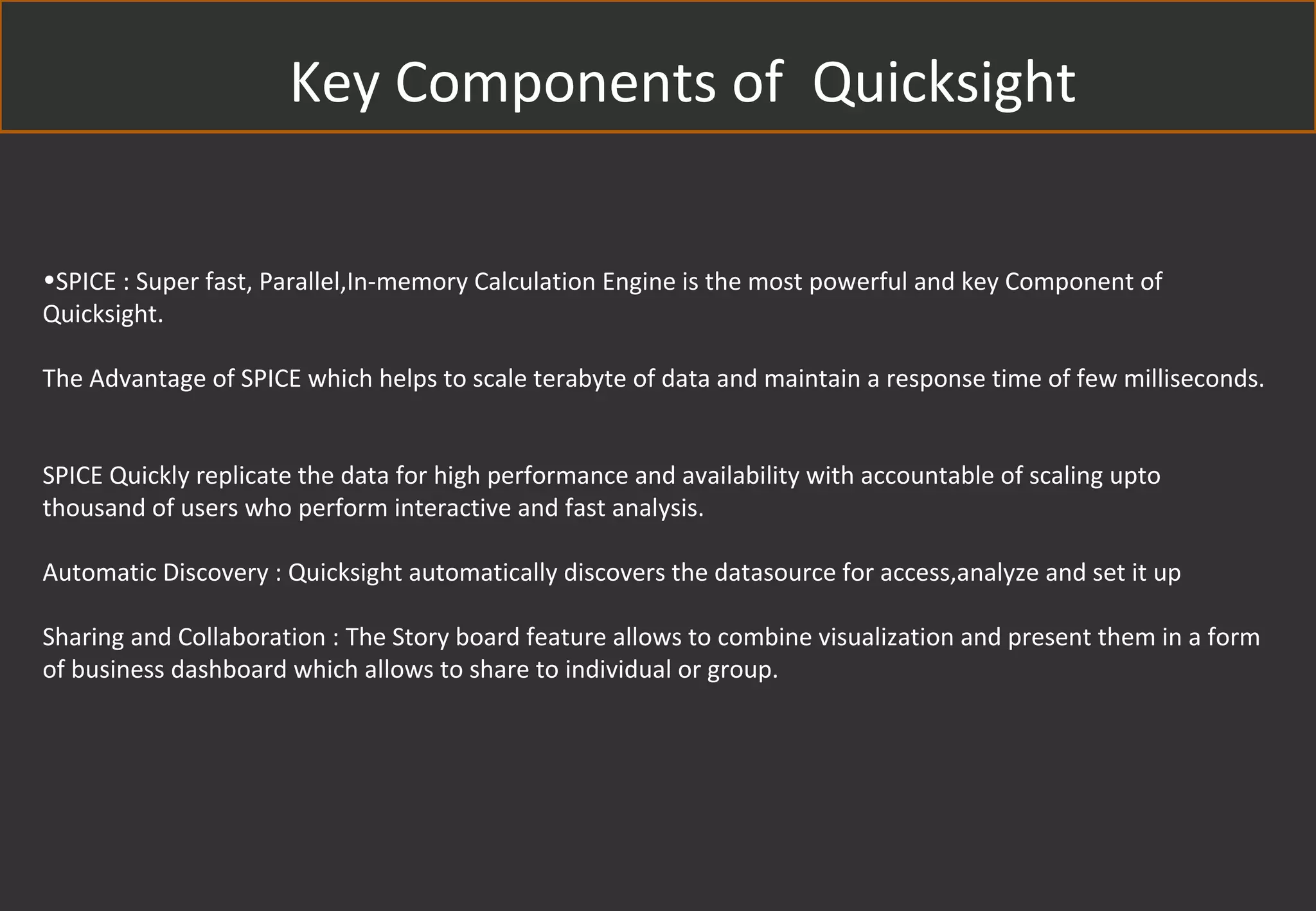 Amazon quicksight | PPT