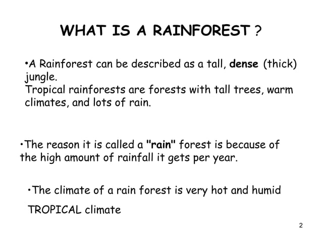 Amazon rainforest | PPT