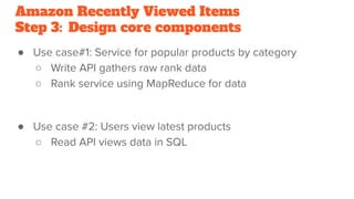 Amazon Products Category Ranking System Design | PPT