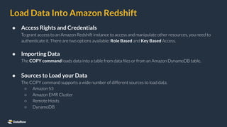 Amazon Redshift For Data Analysts | PDF | Databases | Computer Software and Applications