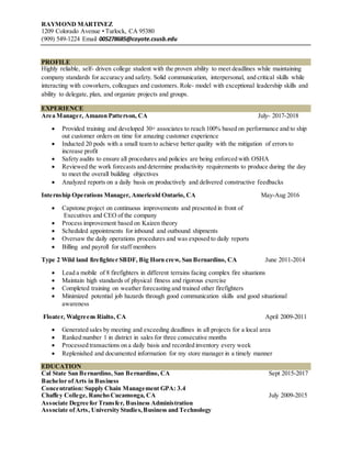 Amazon resume update | PDF