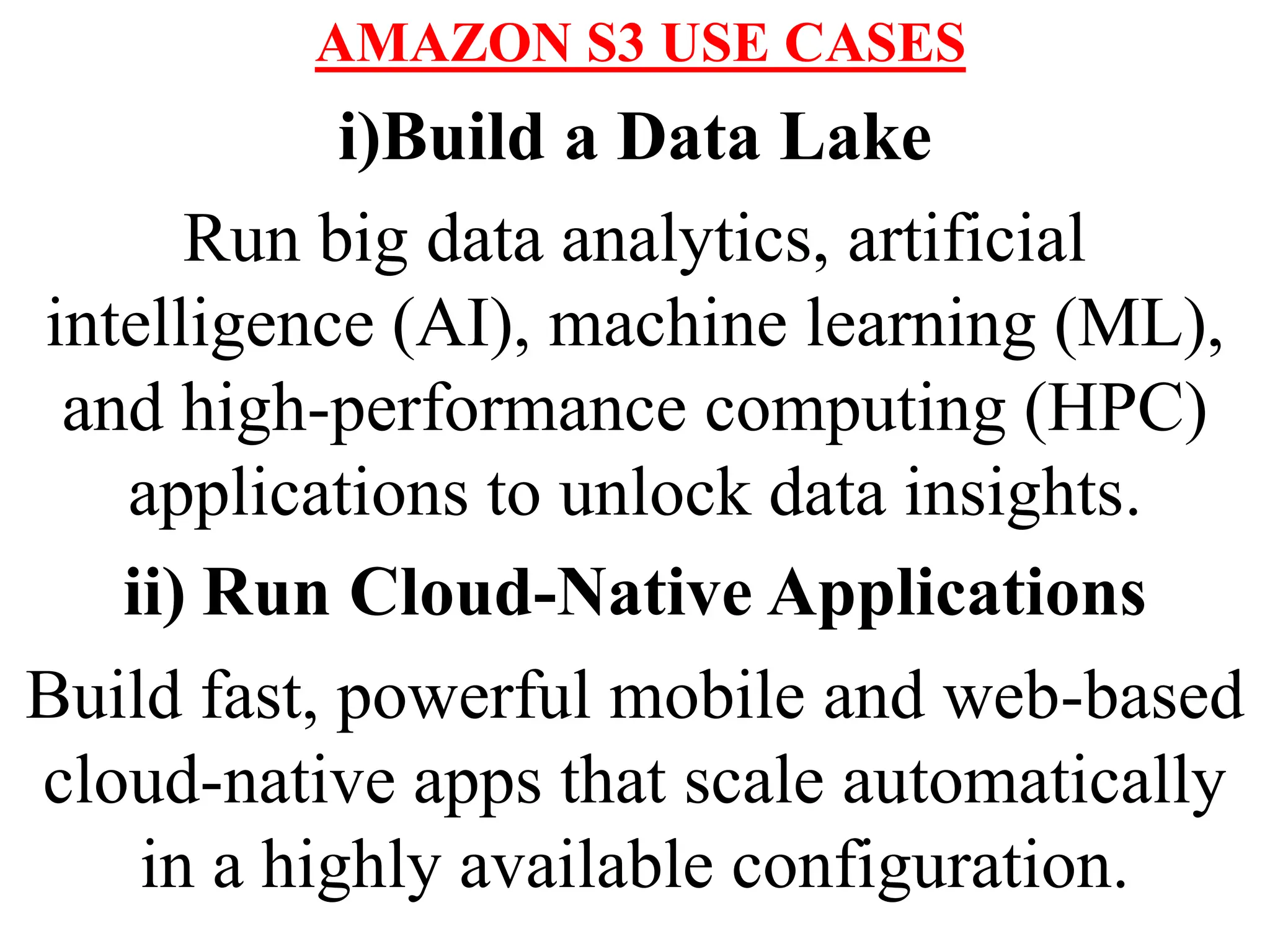 Amazon S3.pptx, three tier architecture in Amazon we services | PPTX