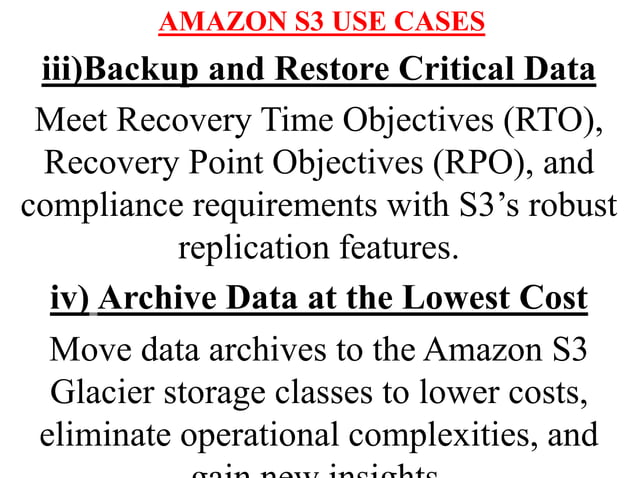 Amazon S3.pptx, three tier architecture in Amazon we services | PPTX