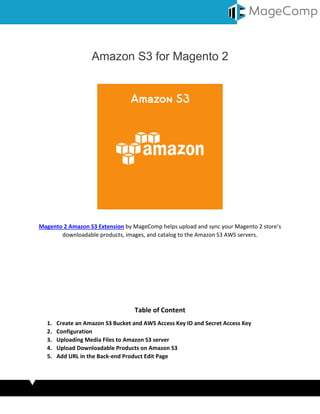 Magento 2 Amazon S3 Extension | PDF