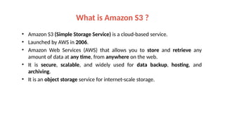 Amazon_S3 (Simple storage service)_Presentation.pptx