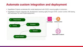 Amazon SageMaker for MLOps Presentation. | PPTX