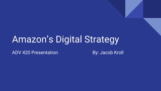 Amazon’s Digital strategy | PDF