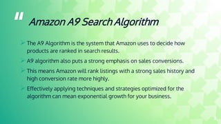 Amazon seo best practices 2021 | PPT