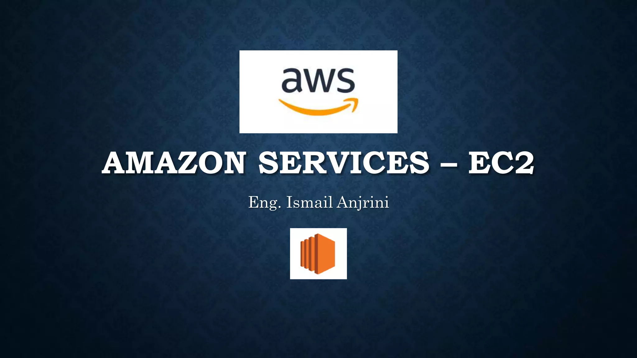 Amazon services ec2 | PPTX | Cloud Computing | Internet