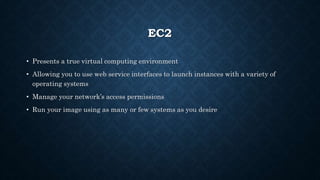 Amazon services ec2 | PPTX