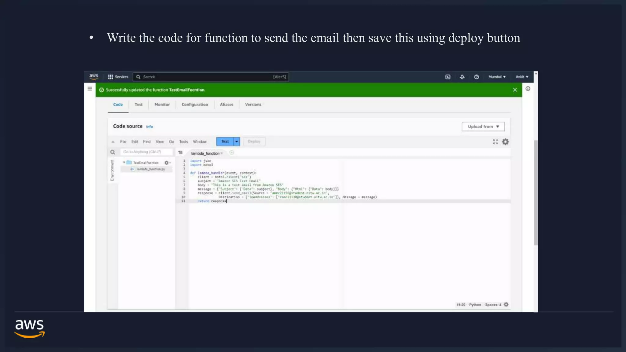 Amazon_SES.pptx | Email | Internet