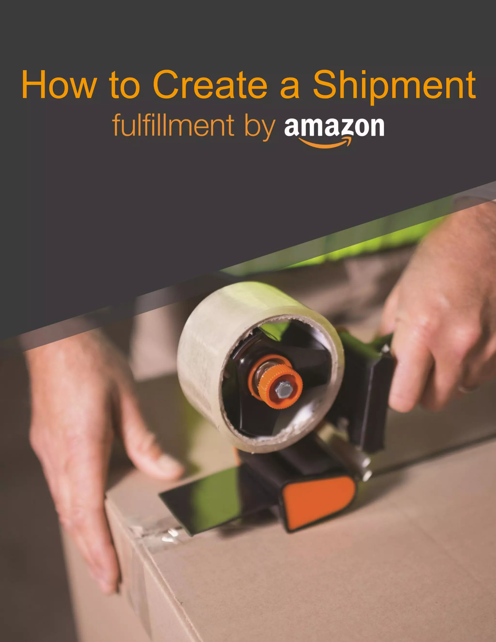 Amazon Shipment Creation Workflow | PDF | Logistics and Transportation Industry | Industries