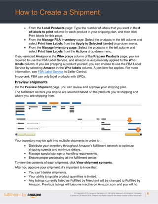 Amazon Shipment Creation Workflow | PDF | Logistics and Transportation Industry | Industries