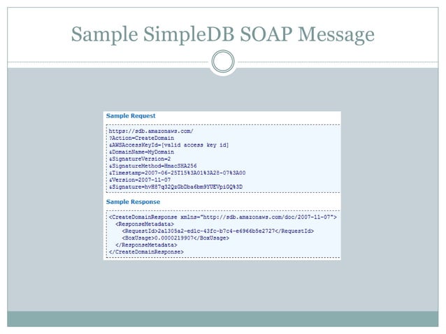 Amazon SimpleDB | PDF | Databases | Computer Software and Applications