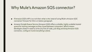 Amazon SQS connector | PPTX