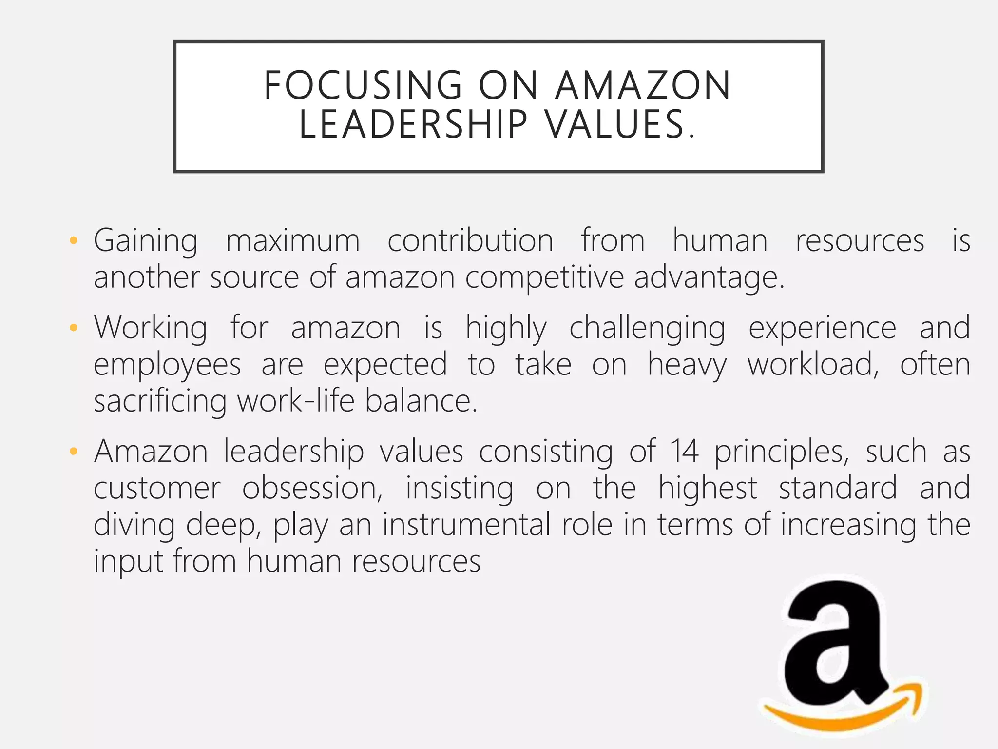 Amazon strategic management | PPTX