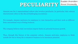 Amazon Organisational Culture | PPTX