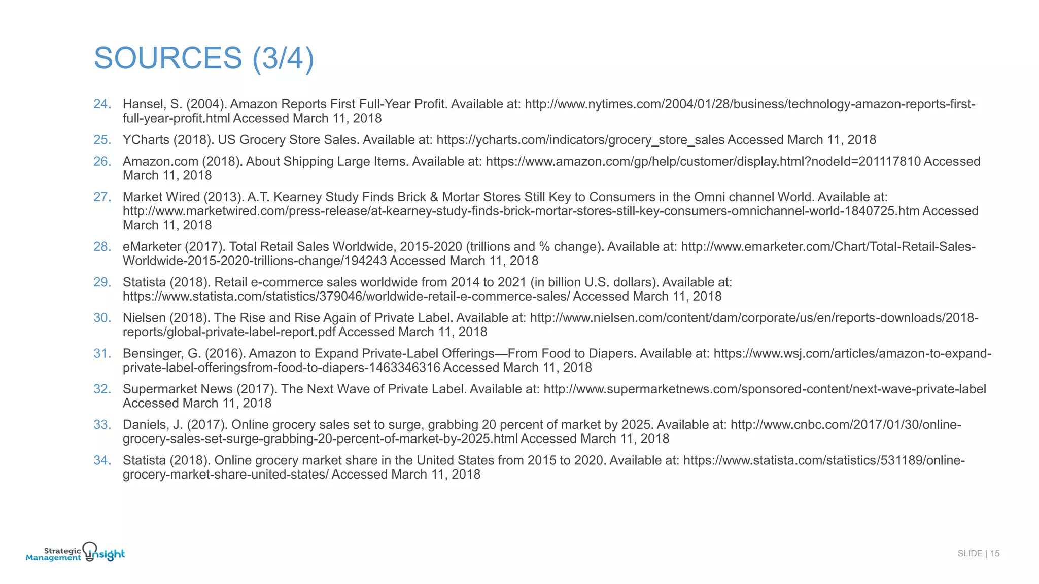 Amazon SWOT Analysis 2018 | PDF