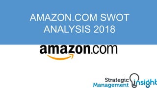 Amazon Swot Weakness