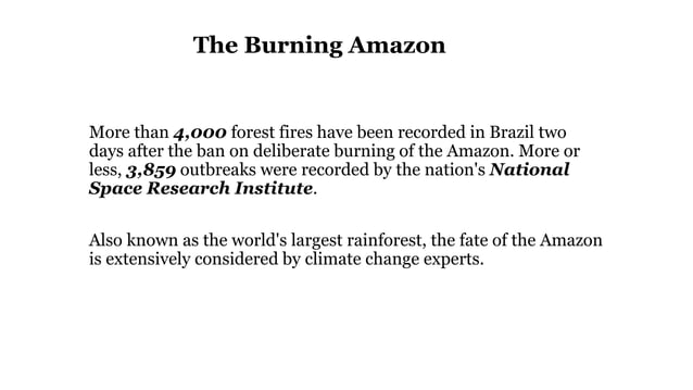Amazon the lungs of the earth | PPTX | Geography | Science