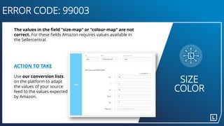 Amazon top errors and how to fix it with Lengow | PDF | Web Design and HTML | Internet