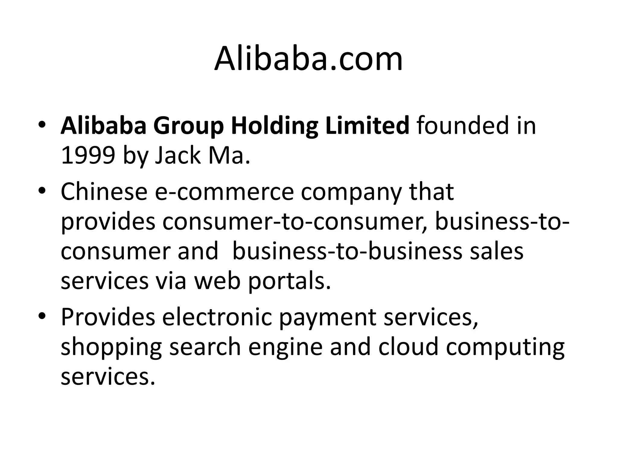 Amazon vs alibaba | PPTX