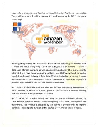 Amazon web service | PDF
