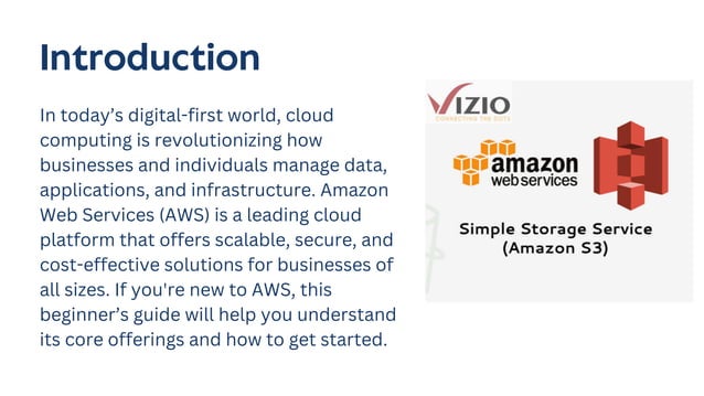 A Beginner’s Guide to Getting Started with Amazon Web Services | PDF