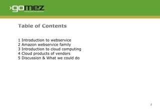 Amazon Webservice & Cloud Computing | PPT