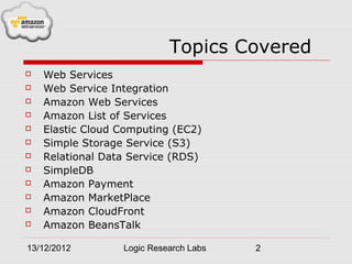 Amazon web service | PPS | Cloud Computing | Internet