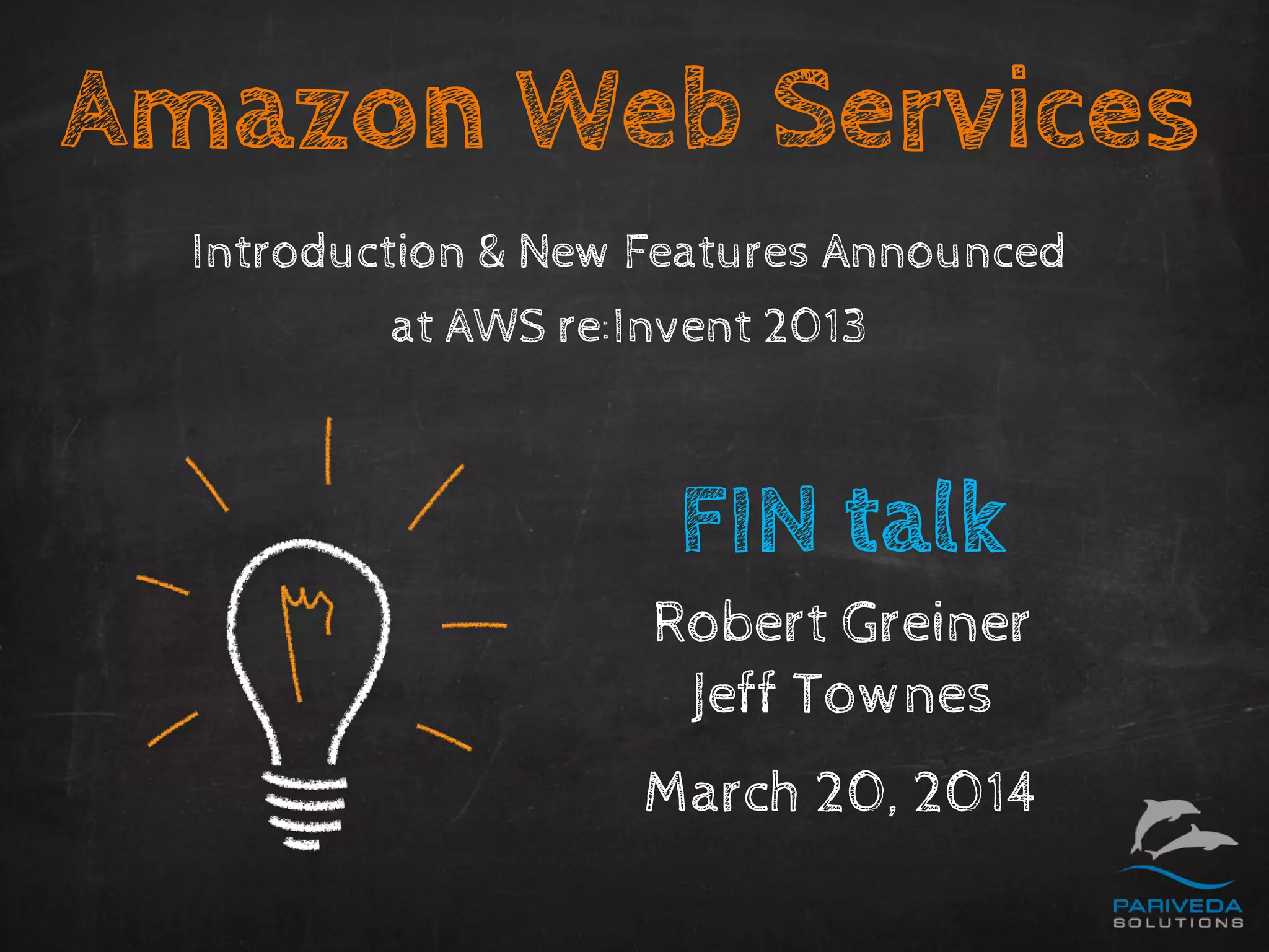 Introduction to Amazon Web Services | PDF | Cloud Computing | Internet