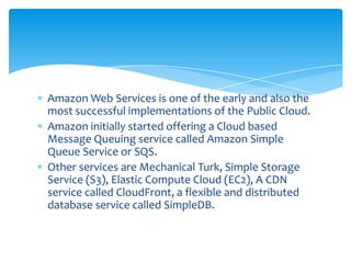 Amazon web services | PPT