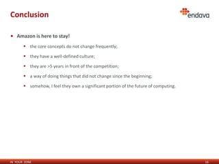 Amazon Web Services presentation | PPT