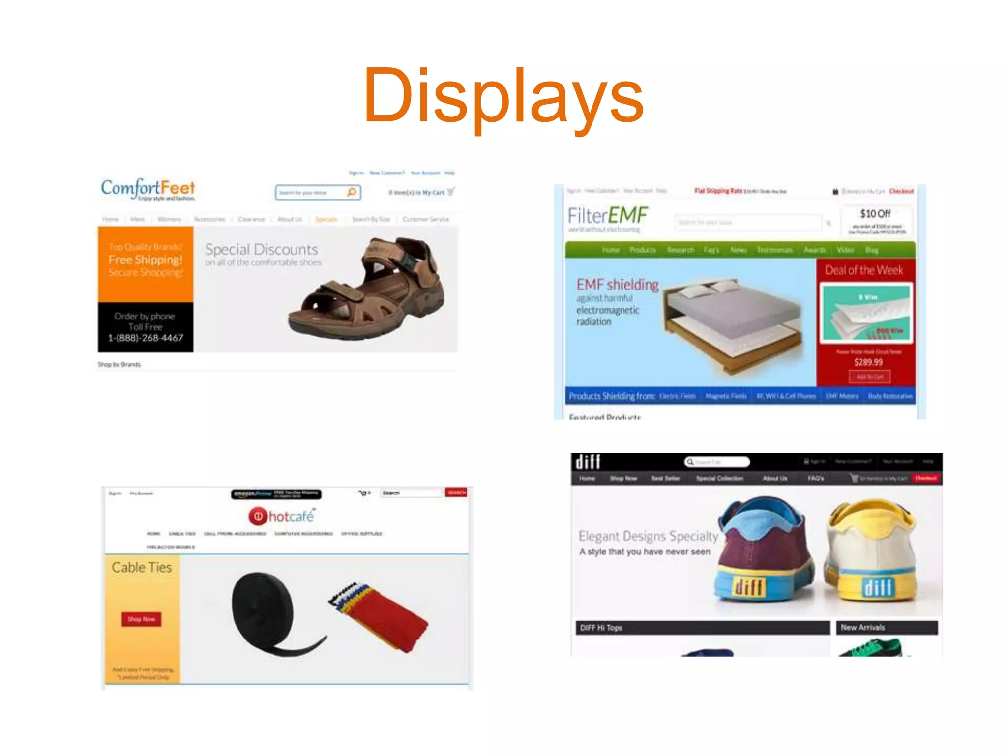 Amazon Webstore Portfolio a Visivle Document | PPTX