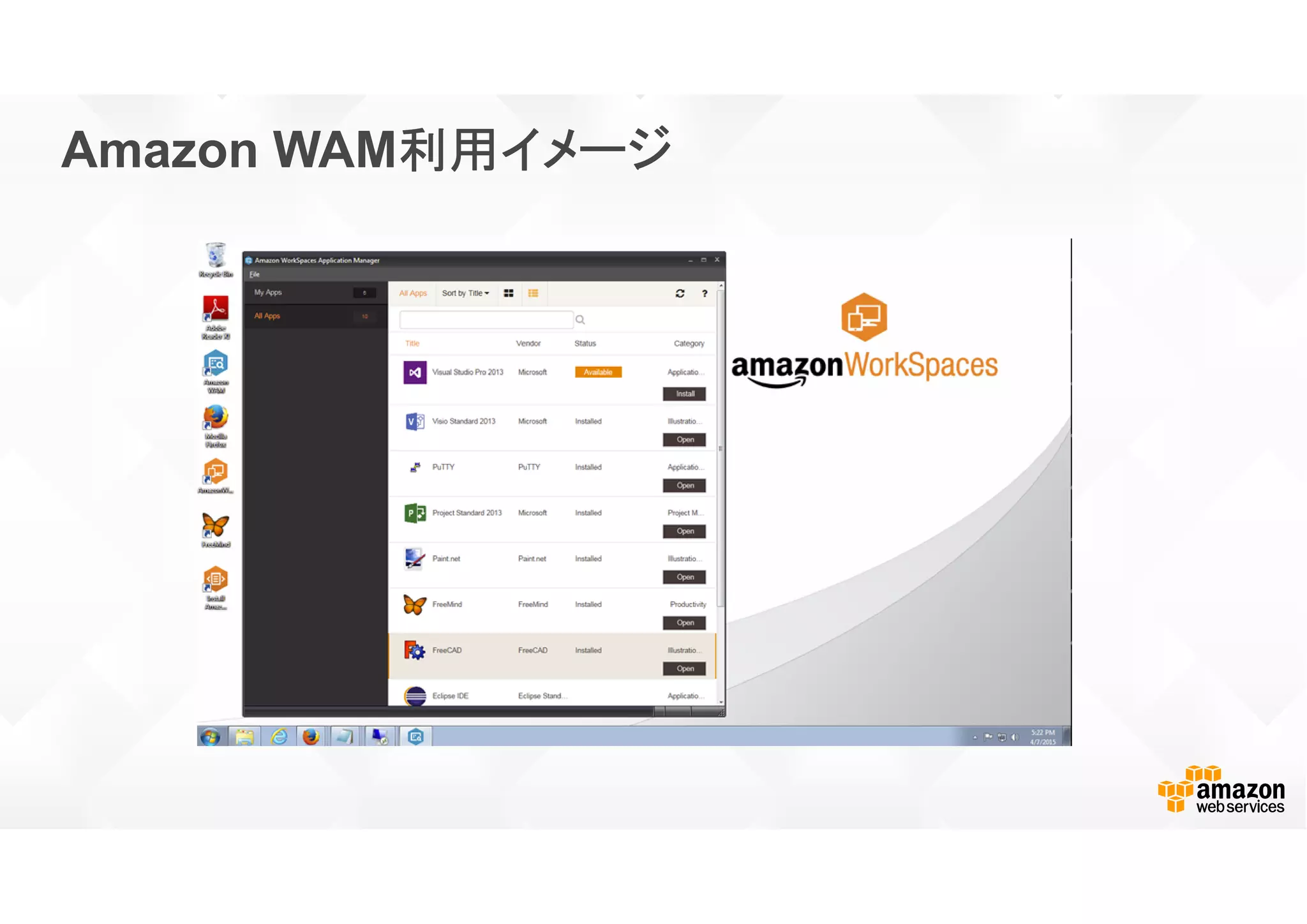 Amazon Work Spaces Application Manager | PDF