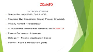 Amazon,zomato&dell logistics ppt | PPTX