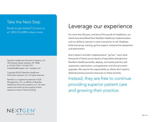 NextGen Healthcare Guided Implementation | PPT