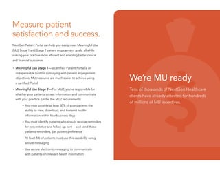 NextGen® Patient Portal | PDF