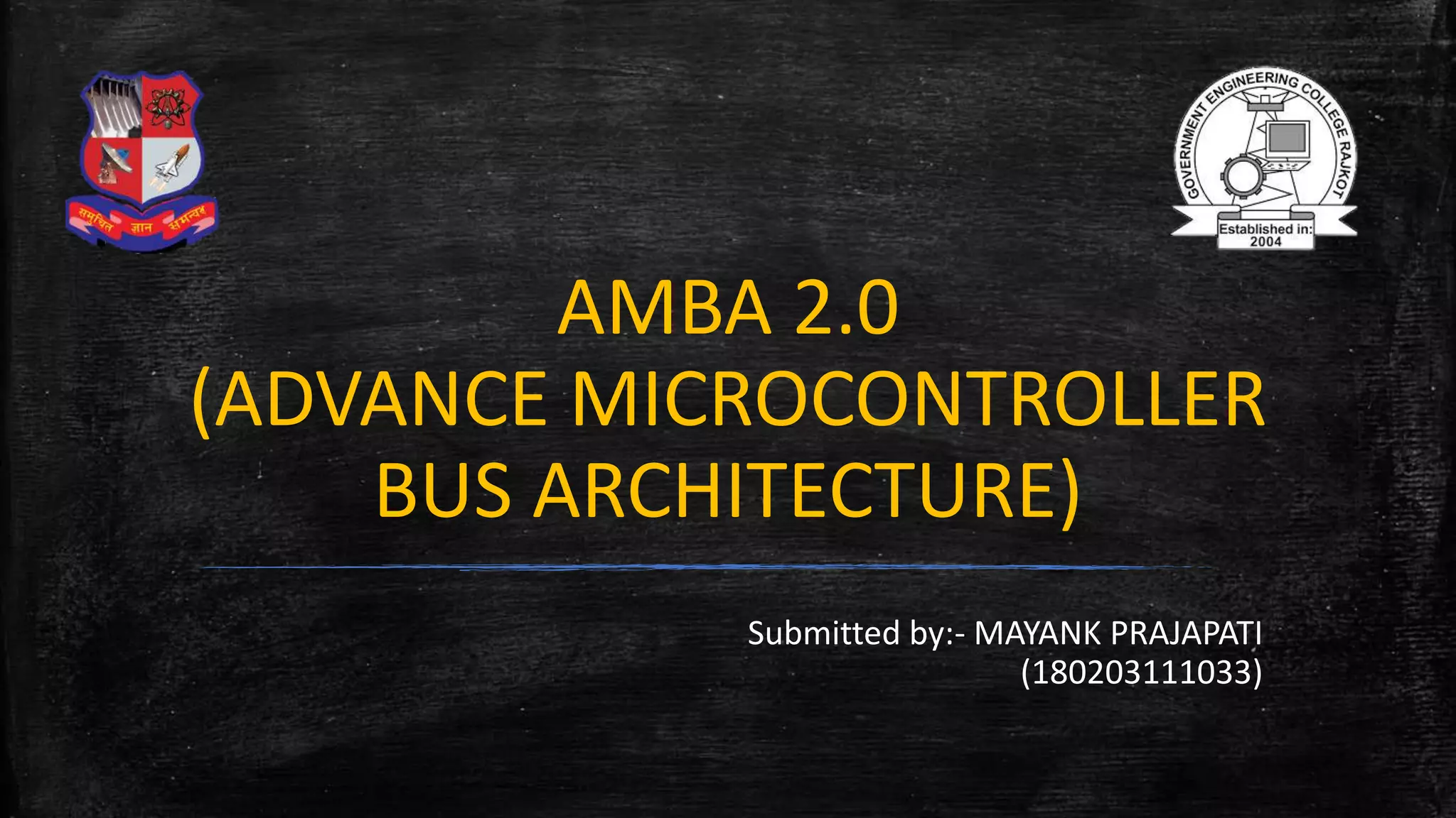 AMBA 2.0 | PPT