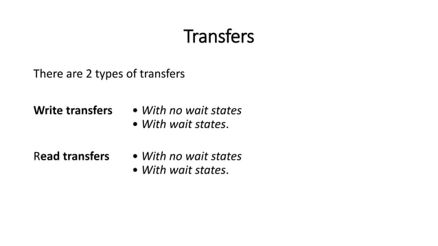 AMBA 3 APB Protocol | PPTX