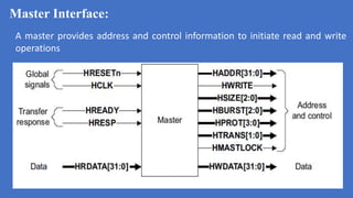 AMBA AHB 5 | PPTX | Computer Networking | Computing